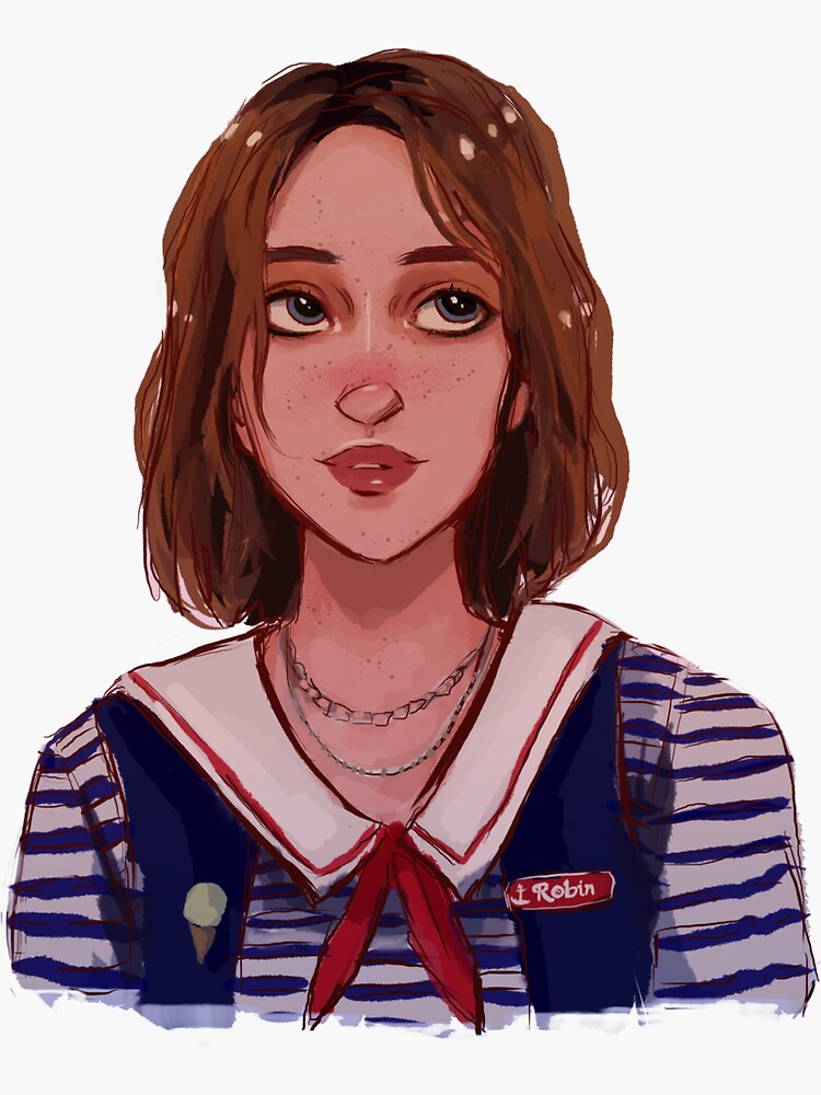 "Robin" Sticker for Sale by Olrazzladazzle | Redbubble