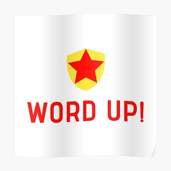 "Word Up WordGirl PBS Kids Superhero" Poster by roselia | Redbubble