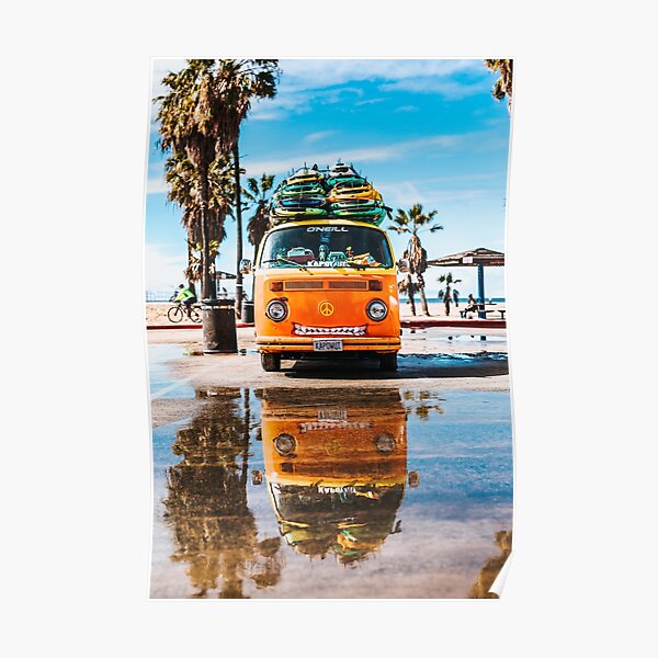 Volkswagen Bus Posters | Redbubble