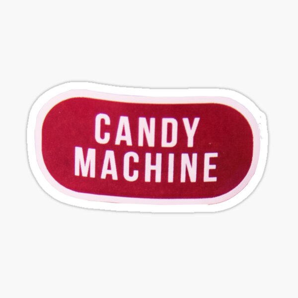 "Candy Machine Label" Sticker for Sale by VolatileMatter | Redbubble