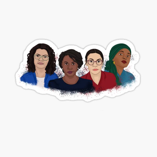 "The Squad" Sticker by sheilastromberg | Redbubble