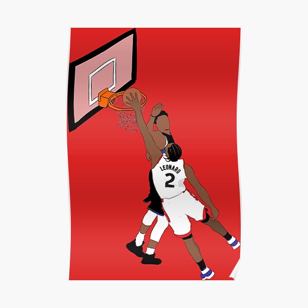 "Kawhi FTW" Poster for Sale by sicksticksco | Redbubble