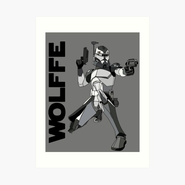 "Commander Wolffe" Art Print for Sale by Creator0210 | Redbubble