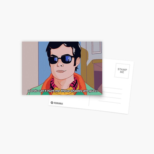 "these shades are gucci" Postcard by neeannn | Redbubble