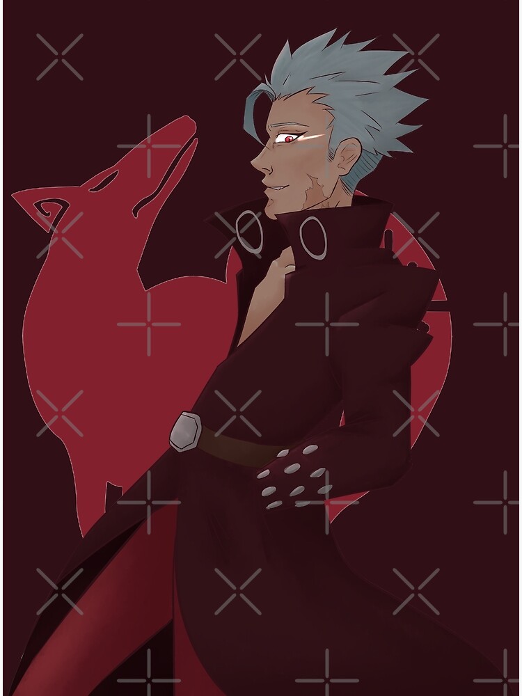"Fox Sin Ban - Nanatsu no Taizai" Poster for Sale by Brethyra | Redbubble