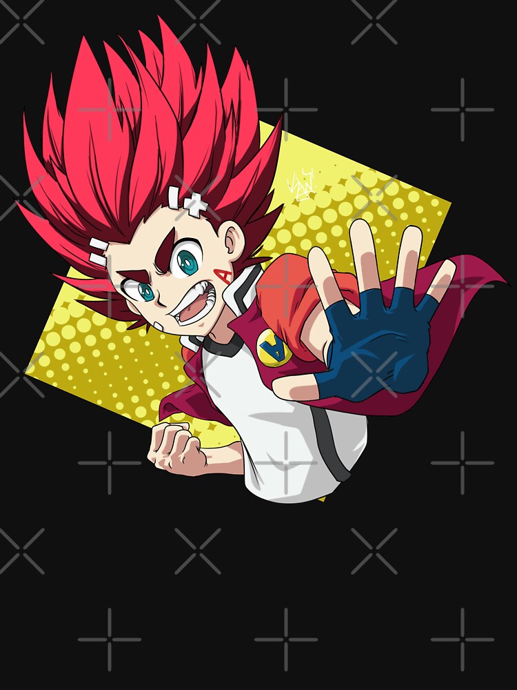 "Super Aiger Akabane from Beyblade Burst Turbo" T-shirt for Sale by Kaw ...