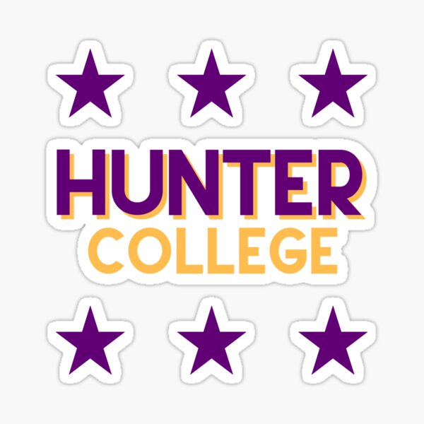 Hunter College Stickers | Redbubble