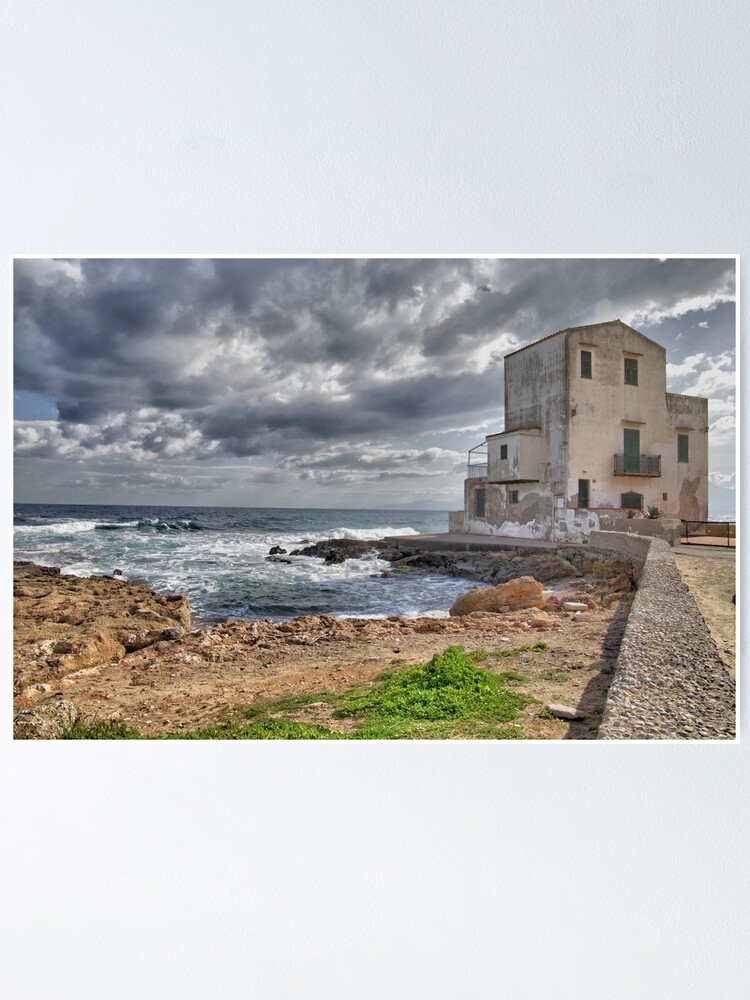 "Santa Flavia" Poster by teriva82 | Redbubble