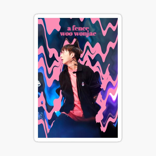 "K-Hip Hop Woo Wonjae Design " Sticker for Sale by nathandraws | Redbubble