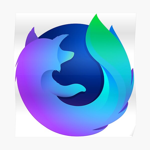 "Firefox Nightly Logo" Poster by awildanon | Redbubble
