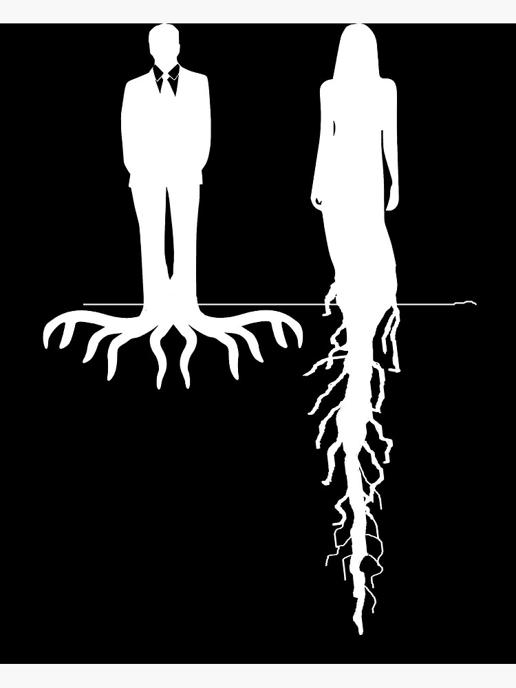 "Men have Shallow Roots Women Have Deep Roots" Poster by emanni | Redbubble