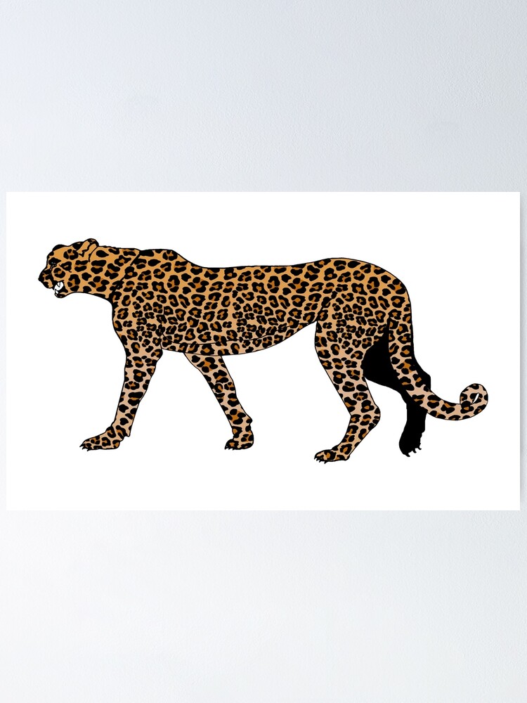 "Leopard print" Poster by rlnielsen4 | Redbubble