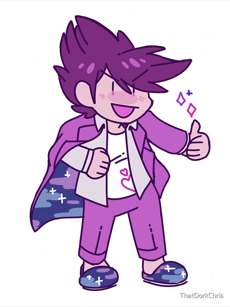 "Kaito Chibi" Sticker for Sale by ThatDorkChris | Redbubble