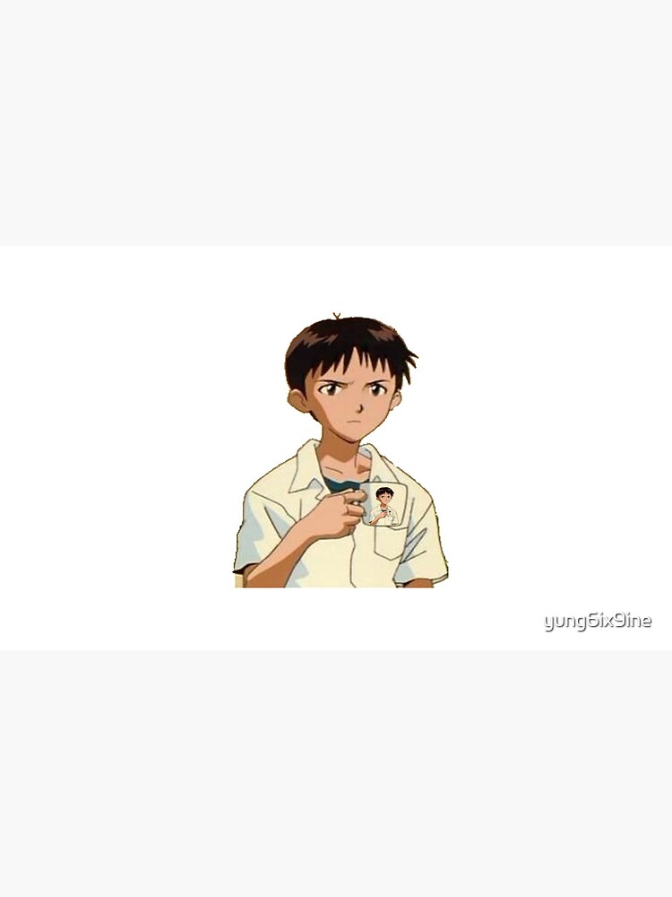 "Shinji holding Shinji holding Shinji holding Shinji" Coffee Mug for ...