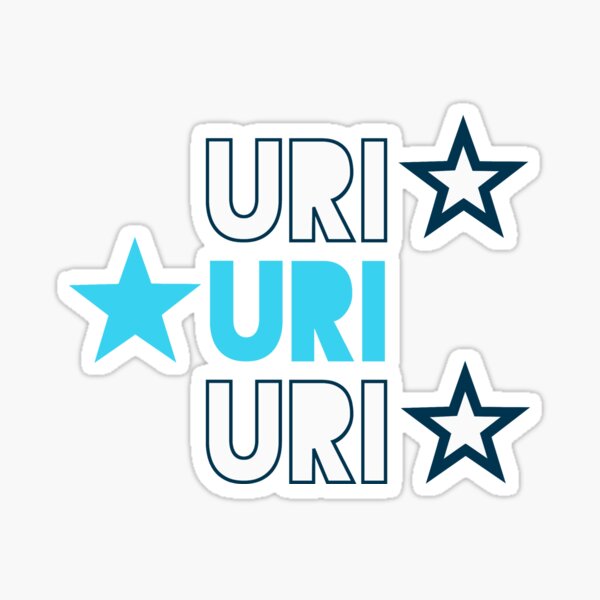 "URI Star" Sticker for Sale by schoolsbysammi | Redbubble