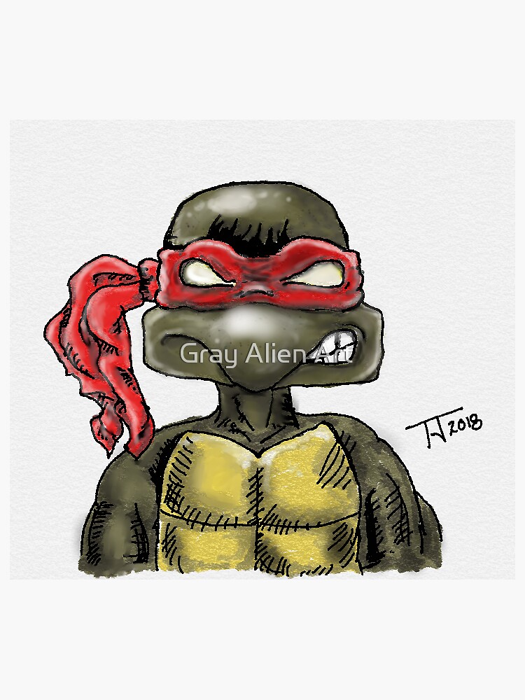"Classic Raphael Sketch" Sticker for Sale by Toddimus | Redbubble
