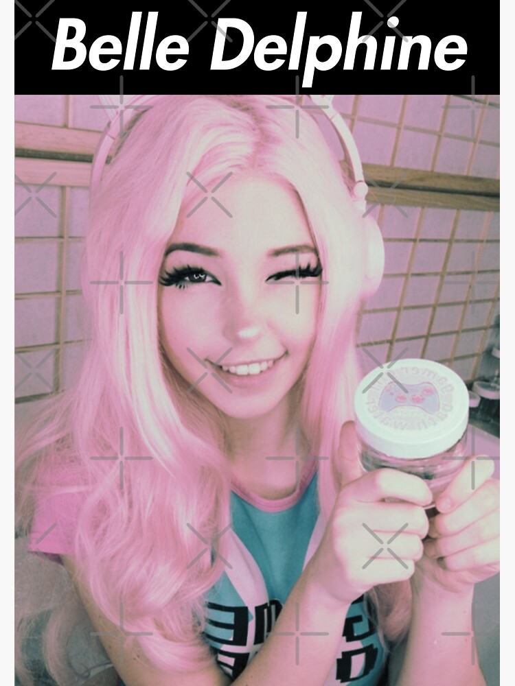 "Belle Delphine 2" Sticker for Sale by NelsonRommel | Redbubble