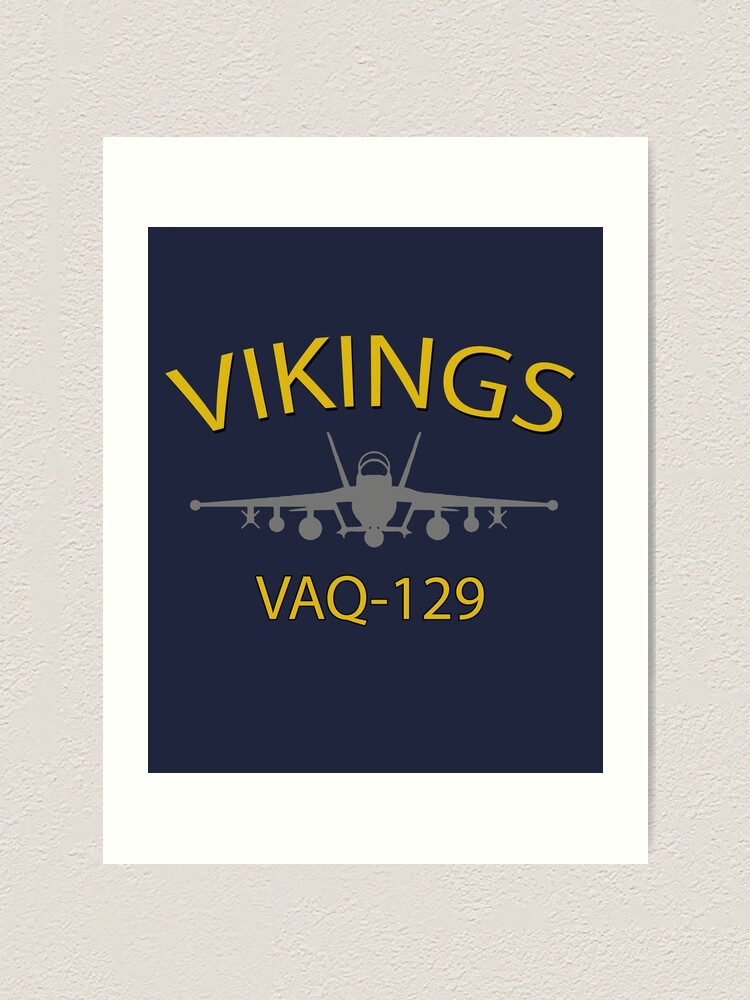 "US Navy VAQ-129 Vikings USN Electronic Attack Squadron EA-18G Growler ...
