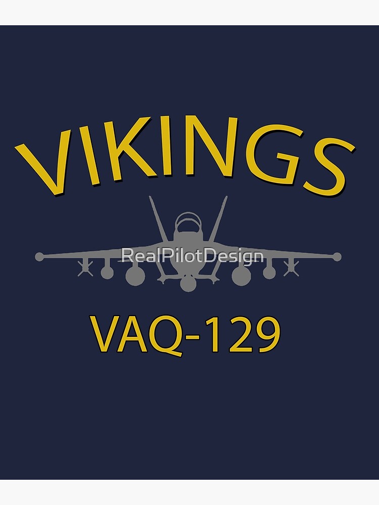 "US Navy VAQ-129 Vikings USN Electronic Attack Squadron EA-18G Growler ...