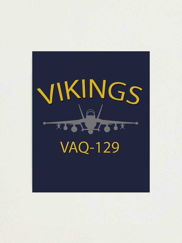 "US Navy VAQ-129 Vikings USN Electronic Attack Squadron EA-18G Growler ...