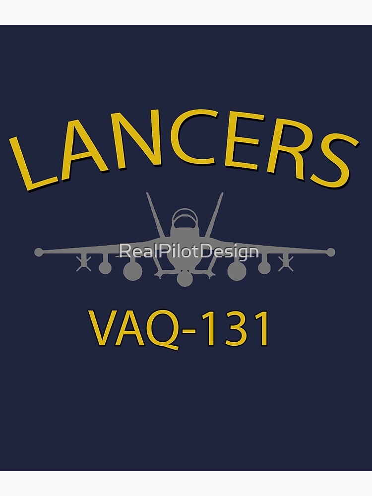 "US Navy VAQ-131 Lancers USN Electronic Attack Squadron EA-18G Growler ...