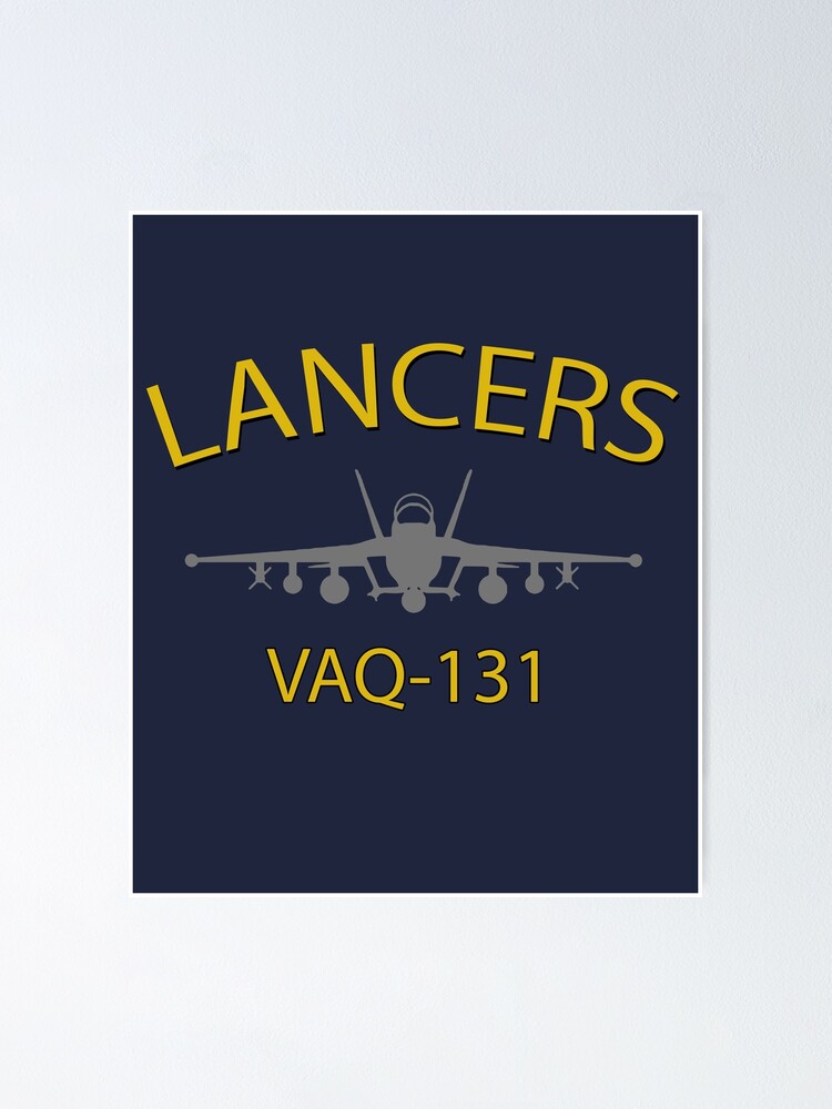 "US Navy VAQ-131 Lancers USN Electronic Attack Squadron EA-18G Growler ...