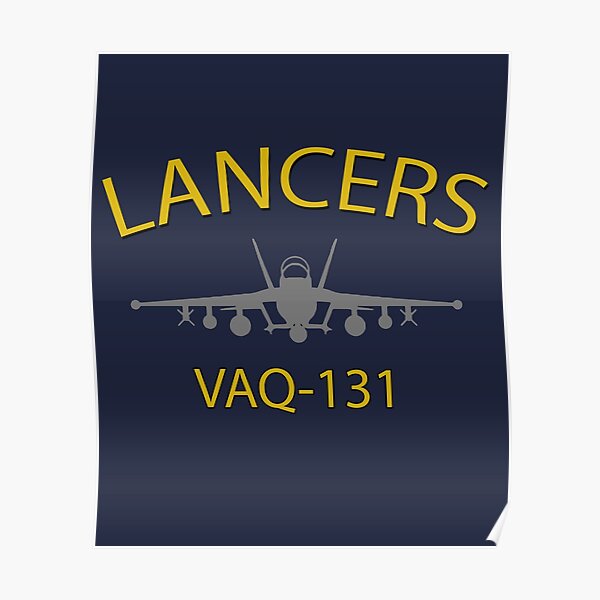 "US Navy VAQ-131 Lancers USN Electronic Attack Squadron EA-18G Growler ...