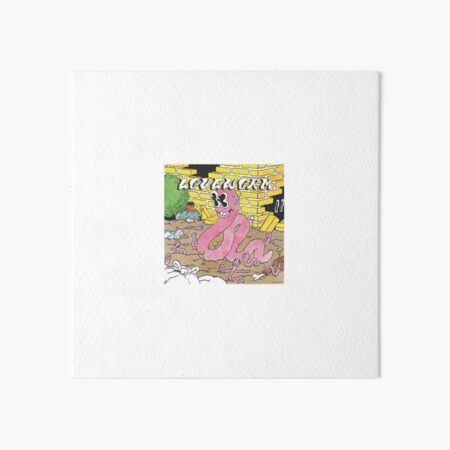 "beabadoobee - loveworm" Art Board Print for Sale by jurienn | Redbubble