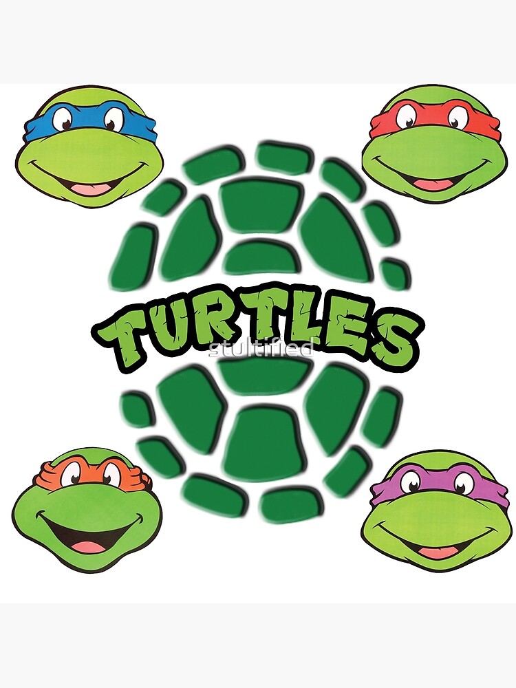"Ninja Turtles" Poster by stultified | Redbubble