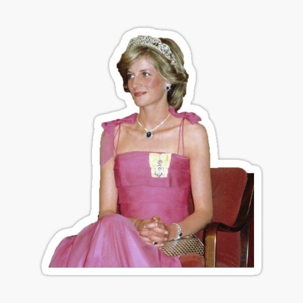 "Princess Diana" Sticker by francesdimare | Redbubble