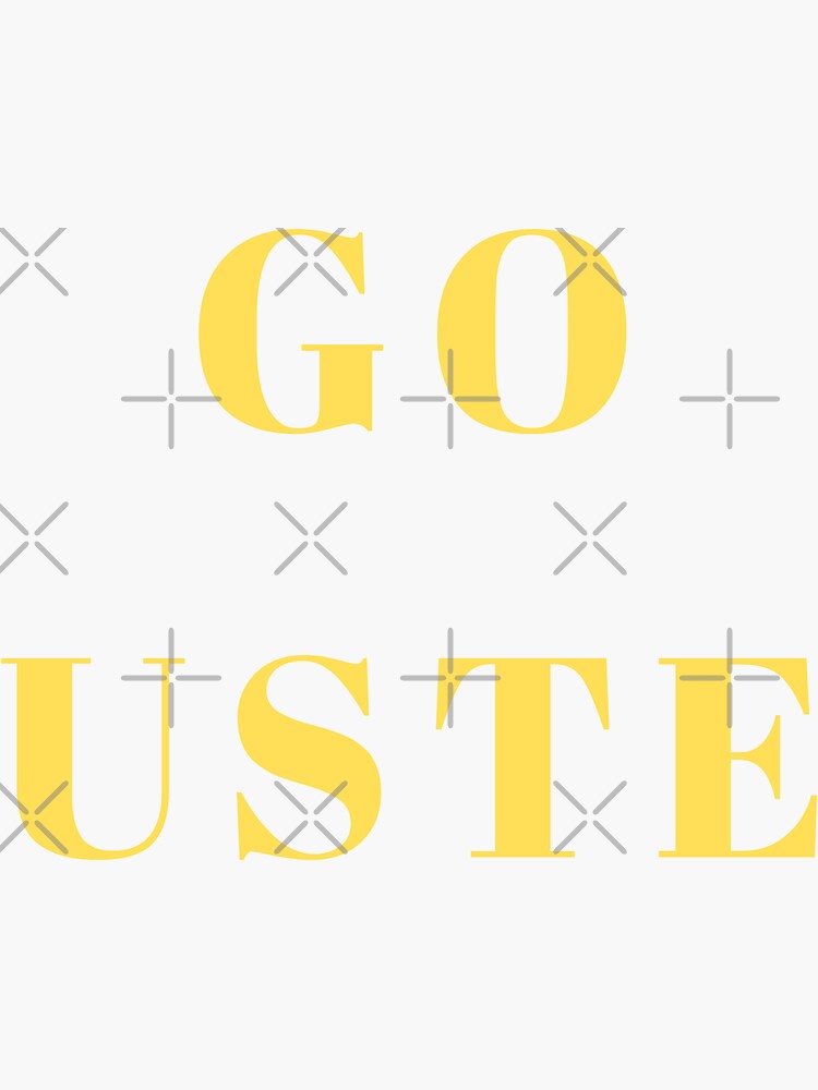 "Go USTe UST University of Santo Tomas Yellow" Sticker for Sale by ...