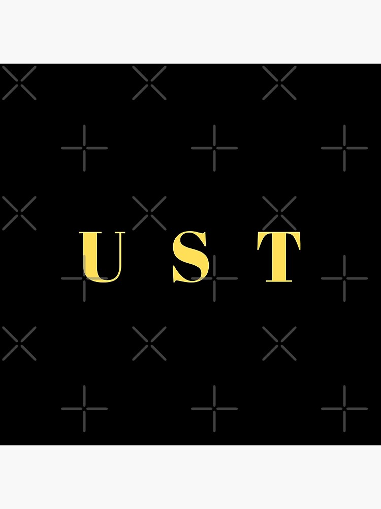 "UST University of Santo Tomas Yellow Black" Poster for Sale by ...