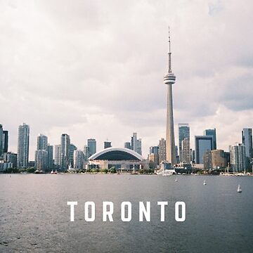 "Toronto Skyline Sticker" Sticker for Sale by weekendvampires | Redbubble