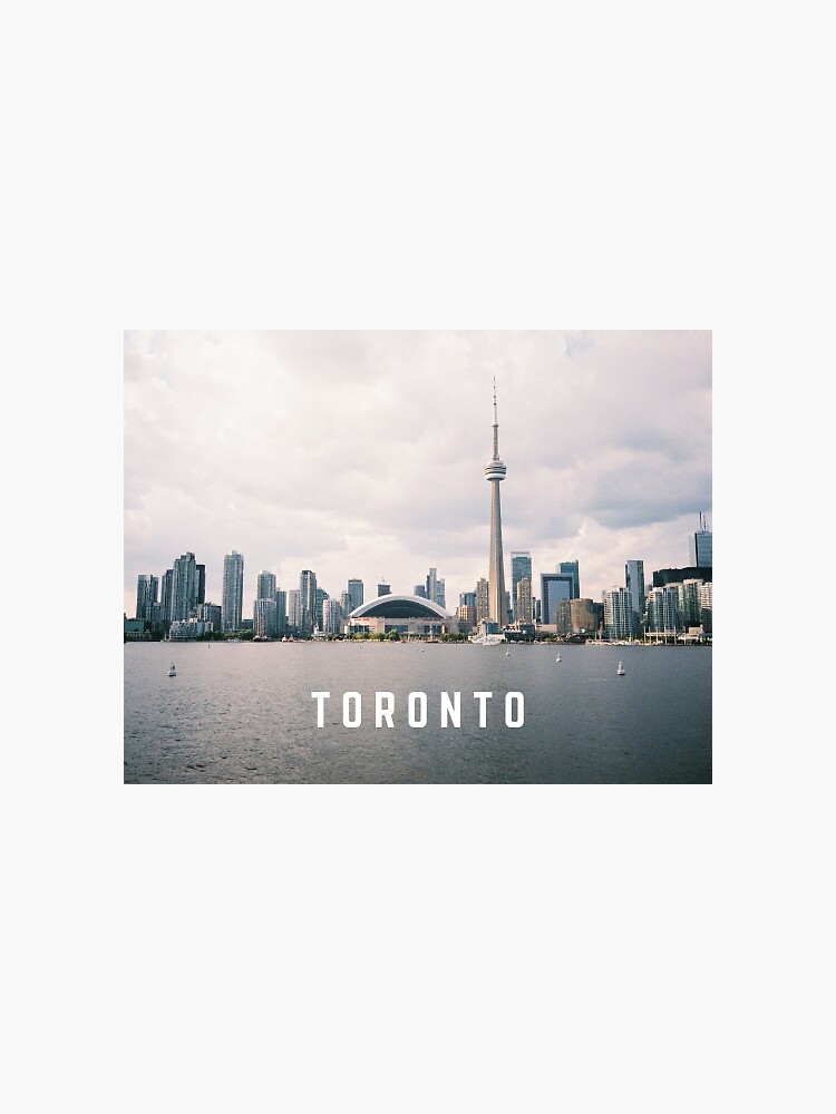 "Toronto Skyline Sticker" Sticker for Sale by weekendvampires | Redbubble