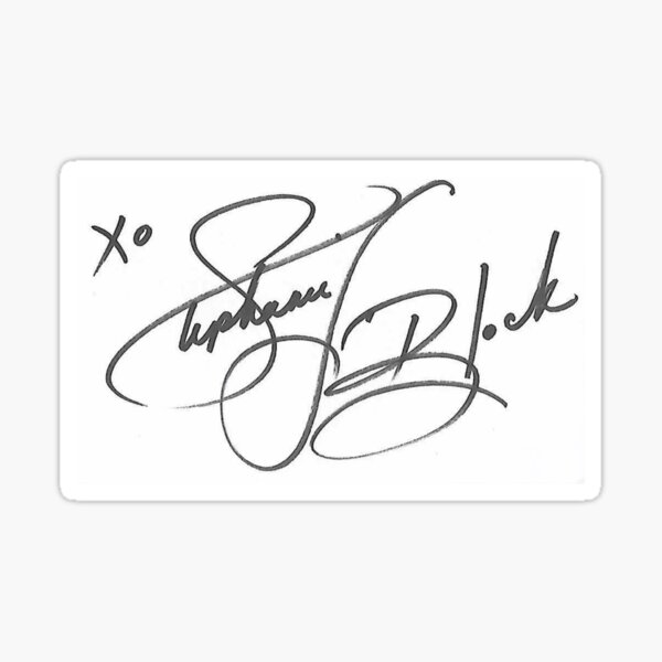 "Stephanie " Sticker for Sale by stephjblock | Redbubble