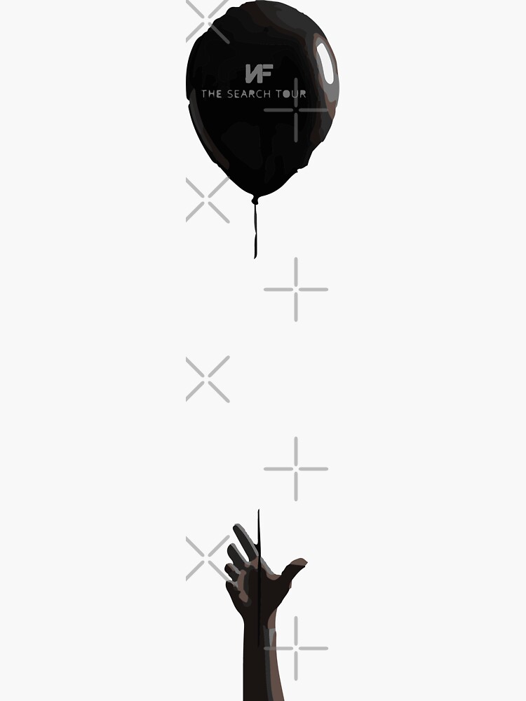 "NF" Sticker for Sale by Basa1111 | Redbubble