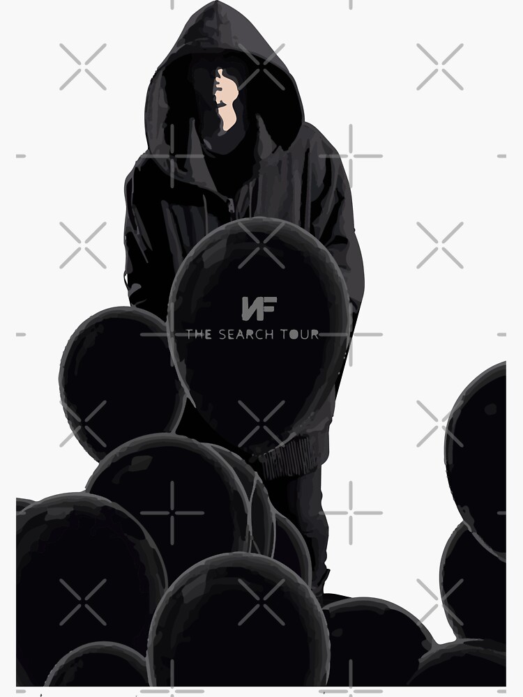 "NF " Sticker by Basa1111 | Redbubble