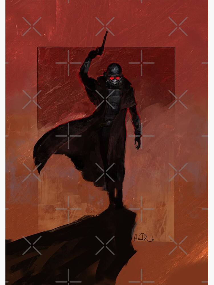 "NCR Ranger Painting " Sticker for Sale by Geempah | Redbubble