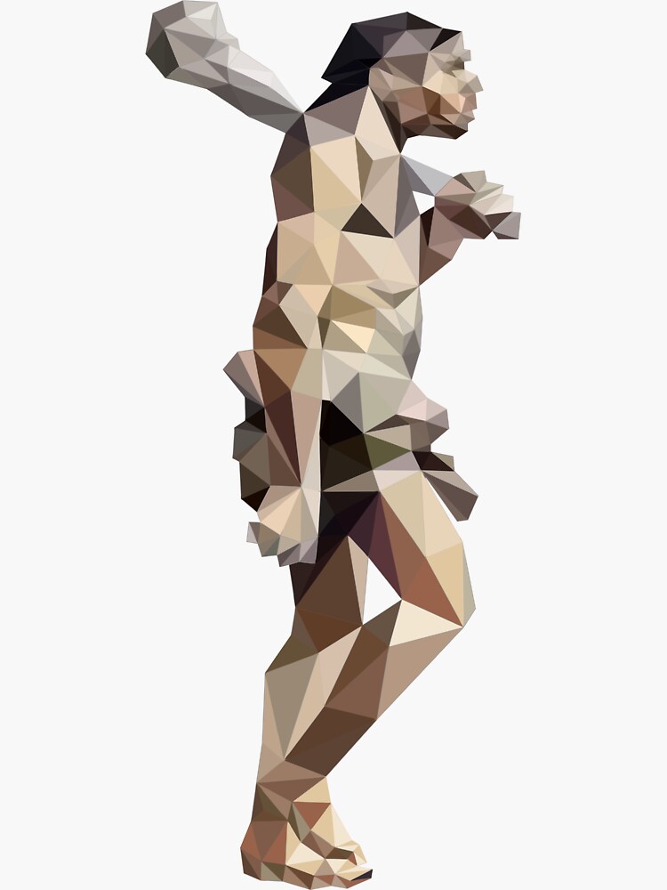 "Neanderthal" Sticker by alwe-designs | Redbubble