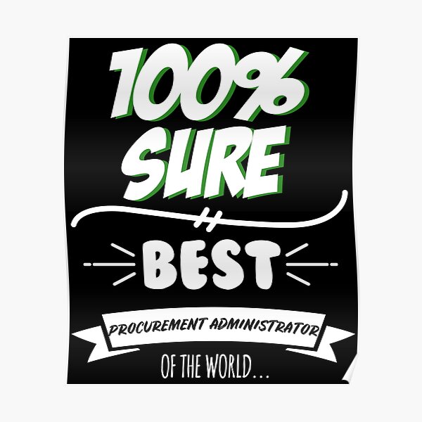 Procurement Posters | Redbubble