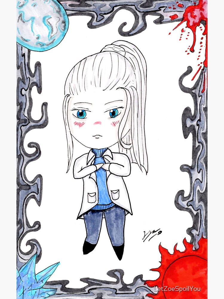 "Chibi Yue-Ren" Sticker for Sale by LetZoeSpoilYou | Redbubble
