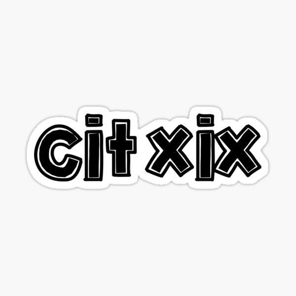 "cit xix" Sticker for Sale by josiestein | Redbubble
