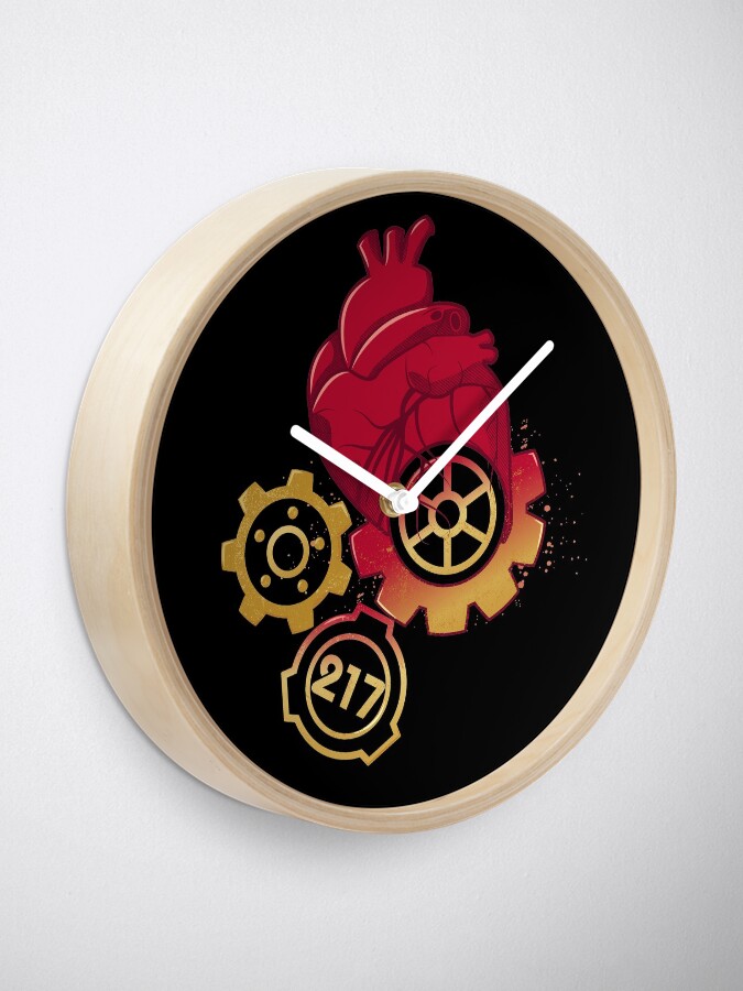 "SCP-217 The Clockwork Virus SCP Foundation" Clock for Sale by ...