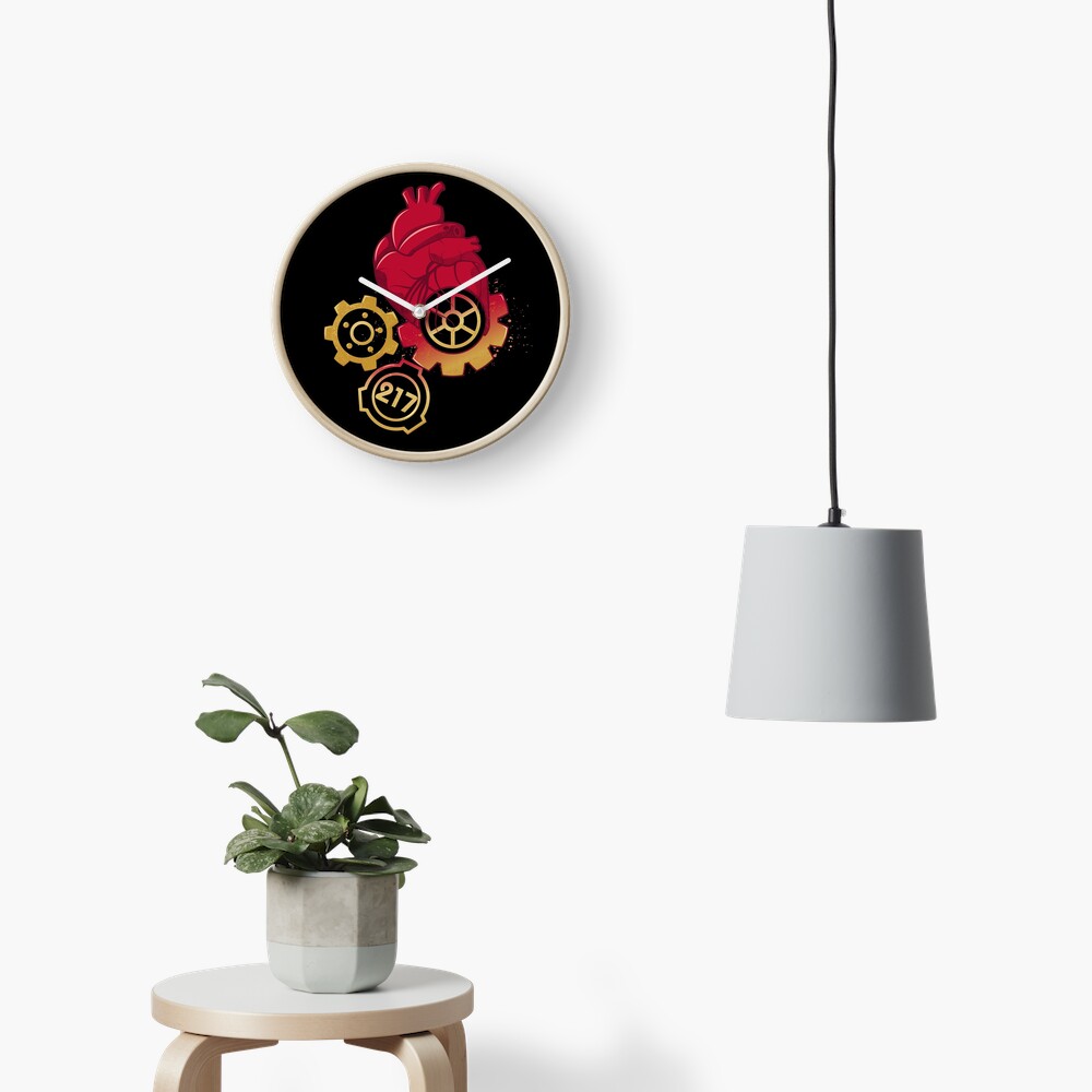 "SCP-217 The Clockwork Virus SCP Foundation" Clock for Sale by ...
