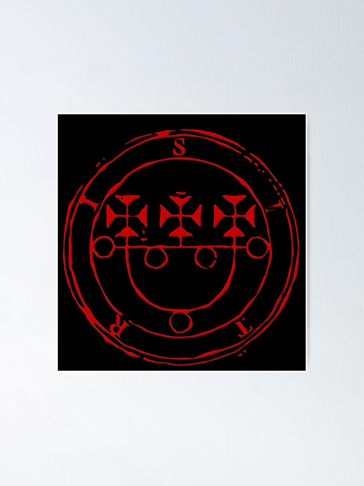 "Sigil of Sitri" Poster by Mighty-Zandor | Redbubble