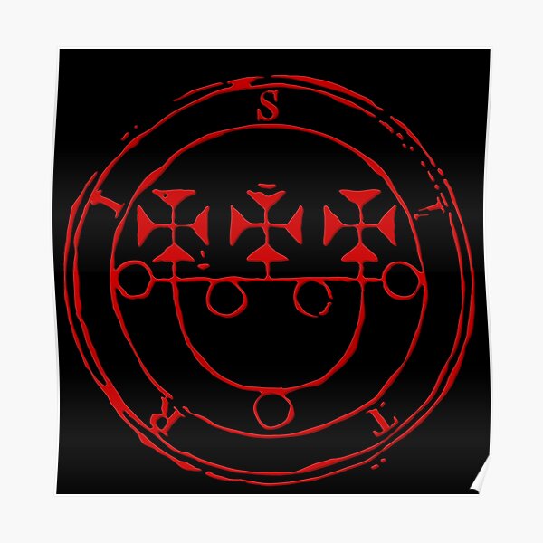"Sigil of Sitri" Poster by Mighty-Zandor | Redbubble