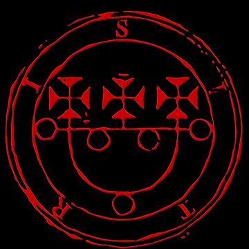 "Sigil of Sitri" Sticker for Sale by Mighty-Zandor | Redbubble