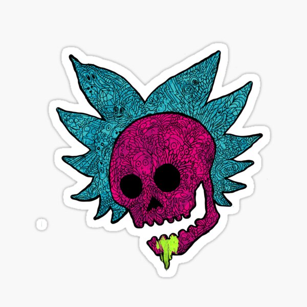 "Rick Sanchez" Sticker for Sale by jasoncastillo | Redbubble