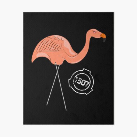 "SCP-1507 Pink Flamingos SCP Foundation" Art Board Print by ...