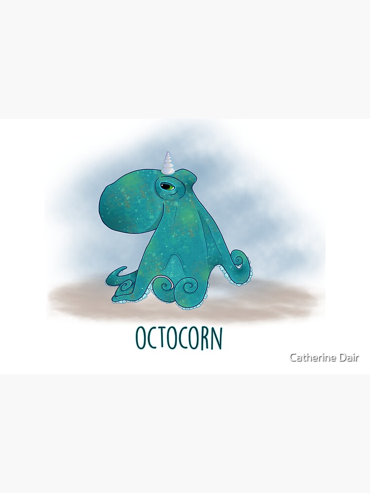"Octocorn" Water Bottle for Sale by catherinedair | Redbubble
